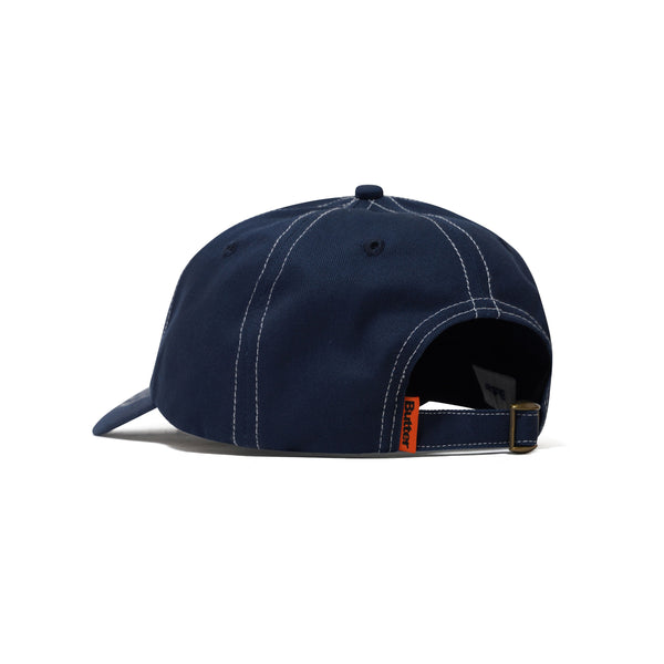 Rascal 6 Panel Cap, Navy – Butter Goods EU